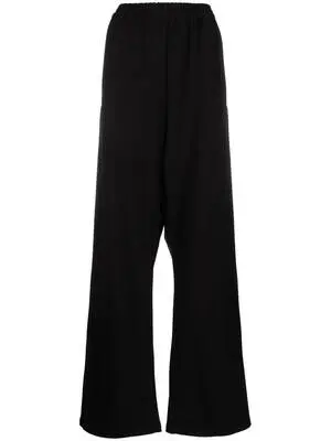 Balenciaga Wide-leg Trousers - Black