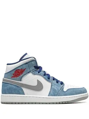 JORDAN 1 Mid French Sneakers - Blue