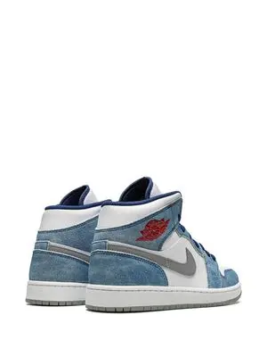 JORDAN 1 Mid French Sneakers - Blue
