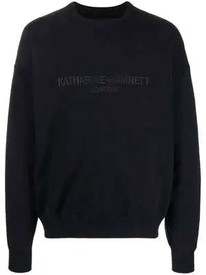 NEIGHBORHOOD Embroidered Logo Cotton Sweatshirt - Black
