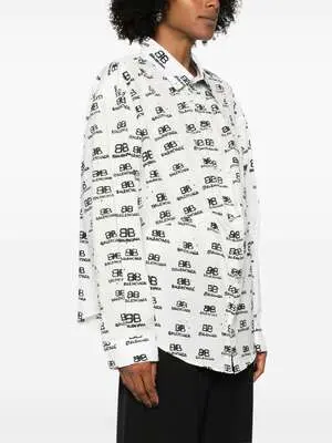 Balenciaga Logo-print Shirt