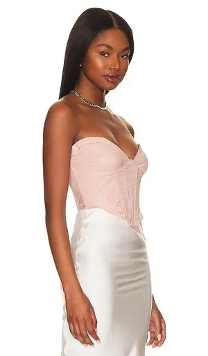 Bardot Ellie Lace Corset Top