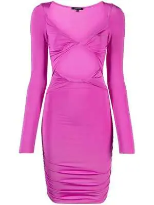 Patrizia Pepe Knot-detail Stretch-jersey Dress