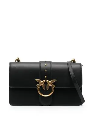 Pinko Love Birds Crossbody Bag - Black