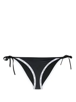 Calvin Klein Print Bikini Bottom - Black