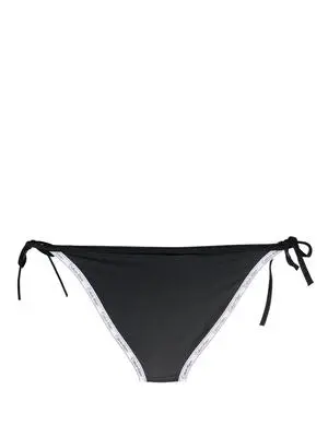 Calvin Klein Print Bikini Bottom - Black