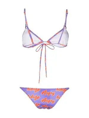 Natasha Zinko Angry Print Bikini