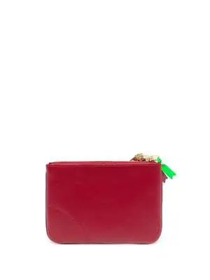 Comme Des Garçons Zip-detailing Leather Wallet