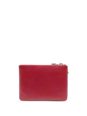 Comme Des Garçons Zip-detailing Leather Wallet