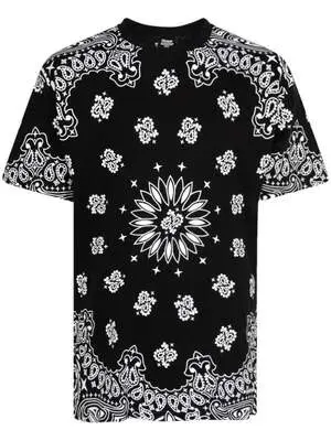 Supreme X Hanes Two-pack Bandana Tagless T-shirt - Black
