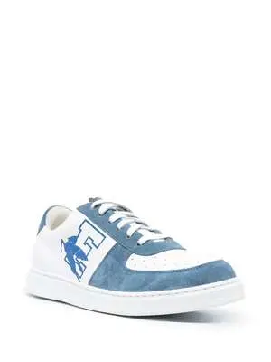Etro Logo-print Panelled Sneakers