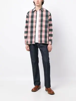 President's Check-print Cotton Shirt