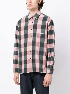 President's Check-print Cotton Shirt