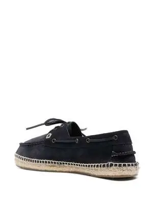 Manebí Lace-up Espadrilles - Blue