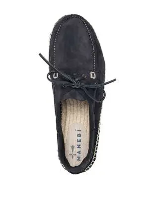 Manebí Lace-up Espadrilles - Blue