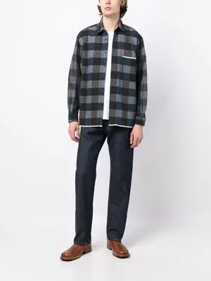 President's Check-print Cotton Shirt