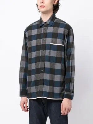 President's Check-print Cotton Shirt