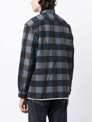 President's Check-print Cotton Shirt