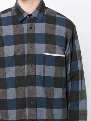 President's Check-print Cotton Shirt