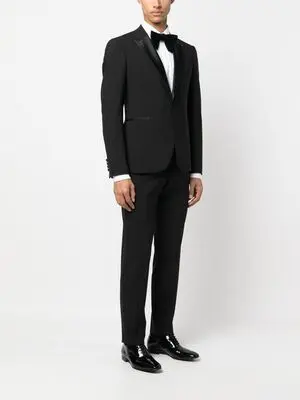 Emporio Armani Single-breasted Suit - Black