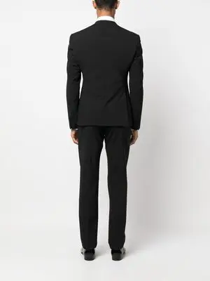 Emporio Armani Single-breasted Suit - Black
