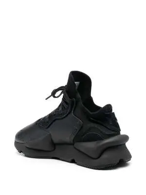 Y3 Kaiwa Leather Sneakers