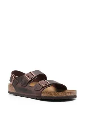 BIRKENSTOCK Milano Double-strap Slingback Sandals - Brown
