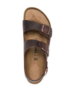 BIRKENSTOCK Milano Double-strap Slingback Sandals - Brown
