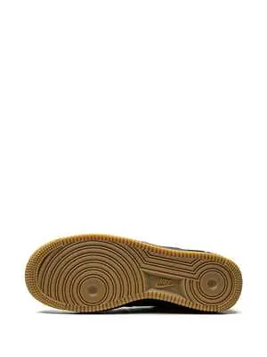 Nike Air Force 1 Low '07 Gum Sneakers - Black