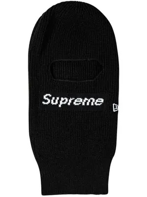 Supreme X New Era Box Logo Balaclava - Black