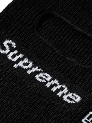 Supreme X New Era Box Logo Balaclava - Black