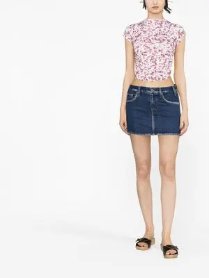 MARANT ETOILE Juvia Open-back T-shirt