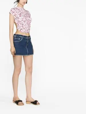 MARANT ETOILE Juvia Open-back T-shirt