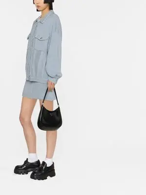 BARRIE Contrast-stitching Jacket - Blue