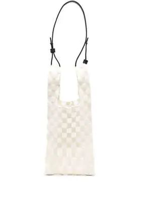 LASTFRAME Interwoven Sheer Tote Bag