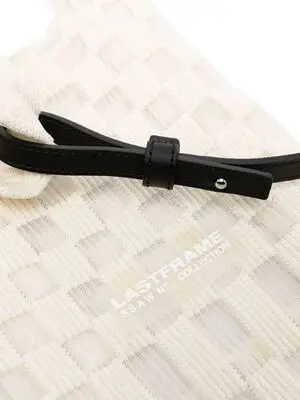 LASTFRAME Interwoven Sheer Tote Bag