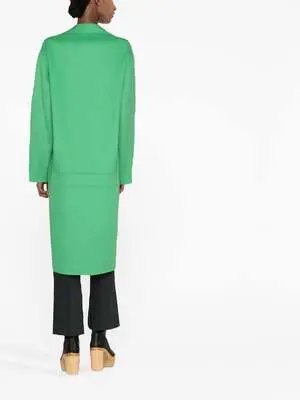 Stella McCartney Double-breasted Wool Coat - Green