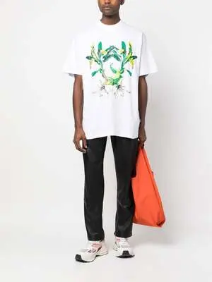 MSGM Graphic-print T-shirt