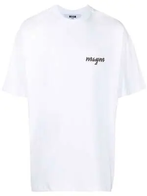 MSGM Logo-print T-shirt