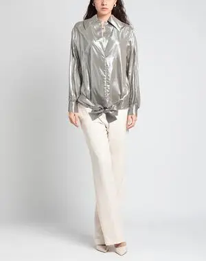 Fabiana Filippi Metallic Viscose Top