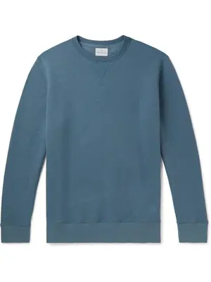 Kingsman Logo-embroidered Cotton And Cashmere-blend Jersey Sweatshirt
