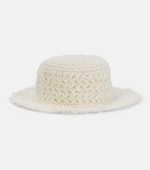 Ruslan Baginskiy Paper Straw Bucket Hat