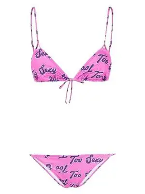 Natasha Zinko Sexy-print Bikini Set - Pink