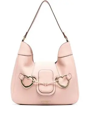 Moschino Heart-shaped Clasp Shoulder Bag
