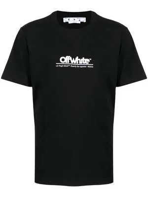 Off-White Logo-embroidered T-shirt