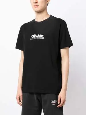 Off-White Logo-embroidered T-shirt