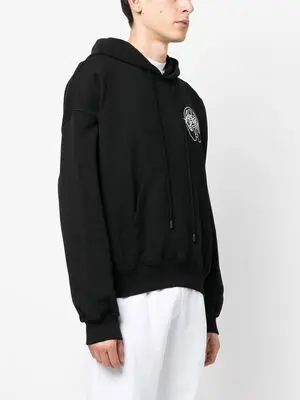 Off-White Arrows Long-sleeve Hoodie - Black White