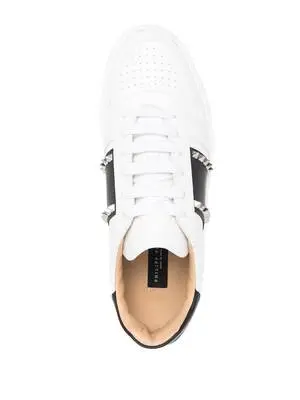 Philipp Plein Studded Low-top Sneakers - White