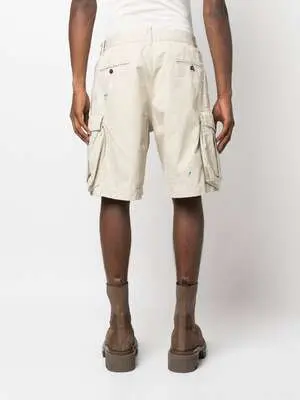 Dsquared2 Paint Splatter Cargo Shorts