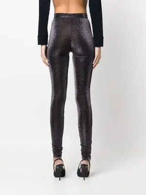 Zeynep Arçay Luminous-finish Super-skinny Trousers